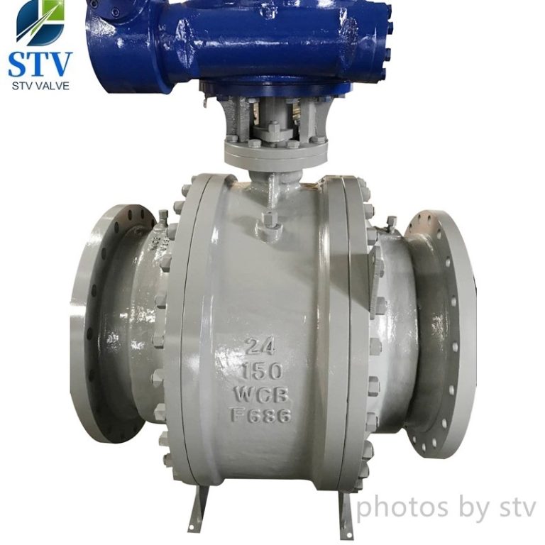 Cast Steel Ball Valve,Full Bore,Trunnion Mounted,24 Inch,150LB - China ...