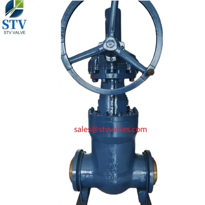 ASTM A217 WC6 Pressure Seal Bonnet Gate Valve,1500LB,8 Inch,BW End ...