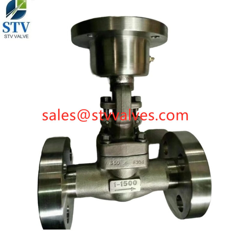 Bare Stem Forged Globe Valve, ASTM F304, 1 Inch, Class 1500, RF - China ...