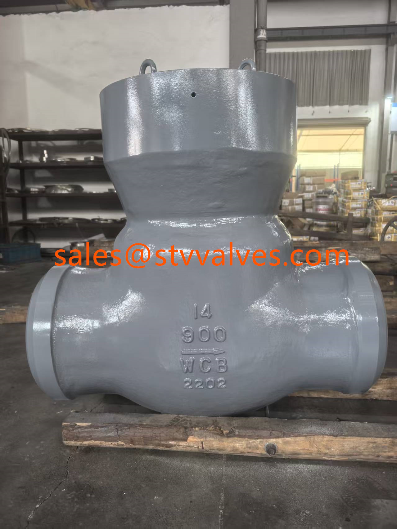 Completion of Shipment for 900LB Self-Sealing Check Valves - China ...