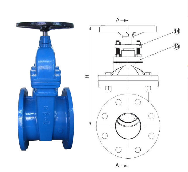 NRS Gate Valve - China Valve Manufacturer | STV